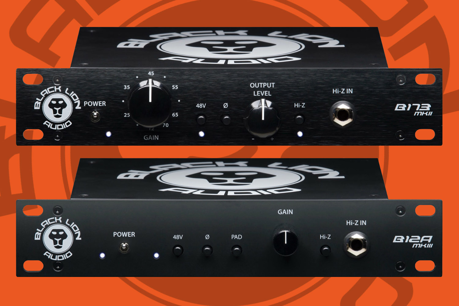 New Black Lion Half Rack Mic PreAmps – Erikson Audio