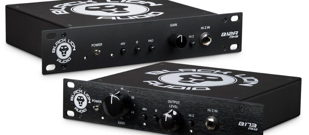 New Black Lion Half Rack Mic PreAmps – Erikson Audio