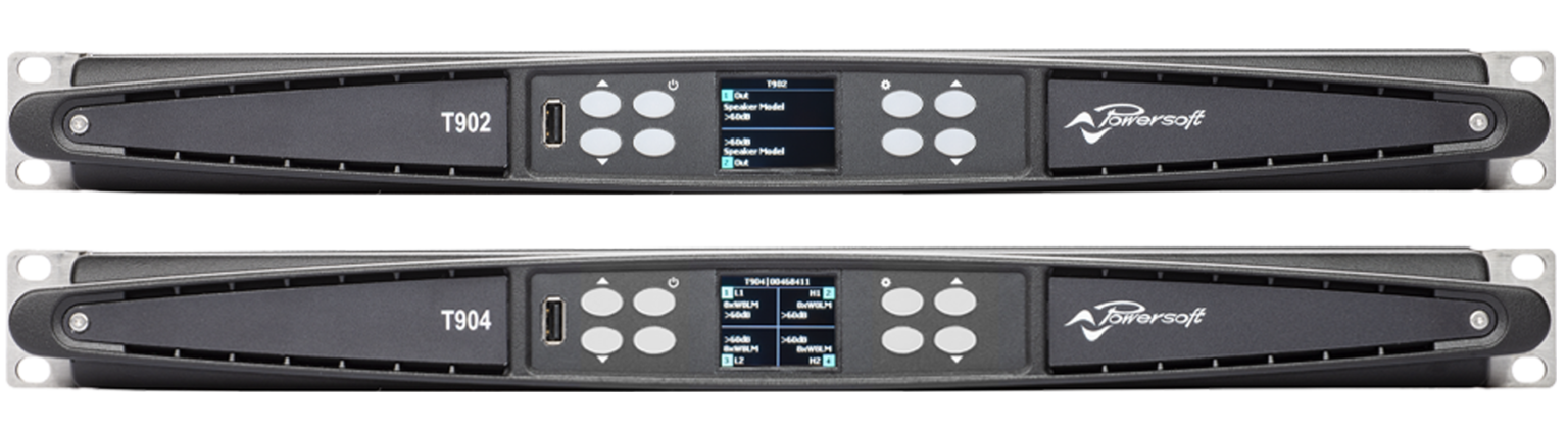 Powersoft New T Series Amps – T902 & T904 – Erikson Audio