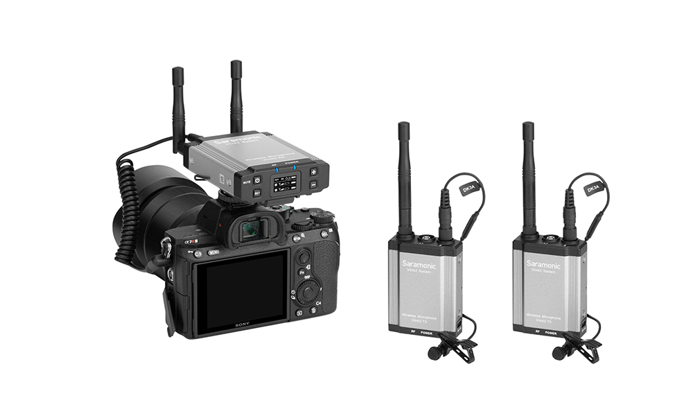 Saramonic Vlink2 2.4GHz Wireless Systems with Talkback Capability ...